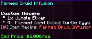 Custom Recipes - CosmicSky