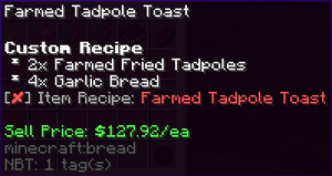 Custom Recipes - CosmicSky